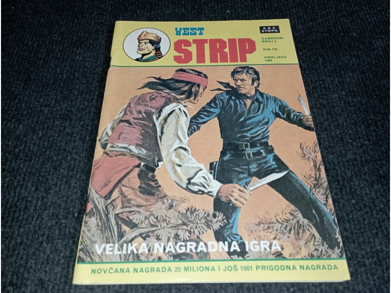 WEST STRIP vanredni broj 2 ABC STRIPA