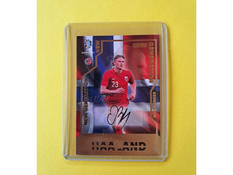 Erling Haaland Auto EURO 2024 New Generation