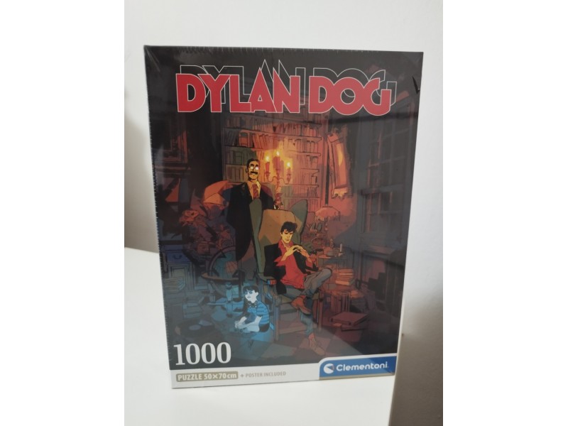 Dylan Dog Puzzle + poster Original Clementoni