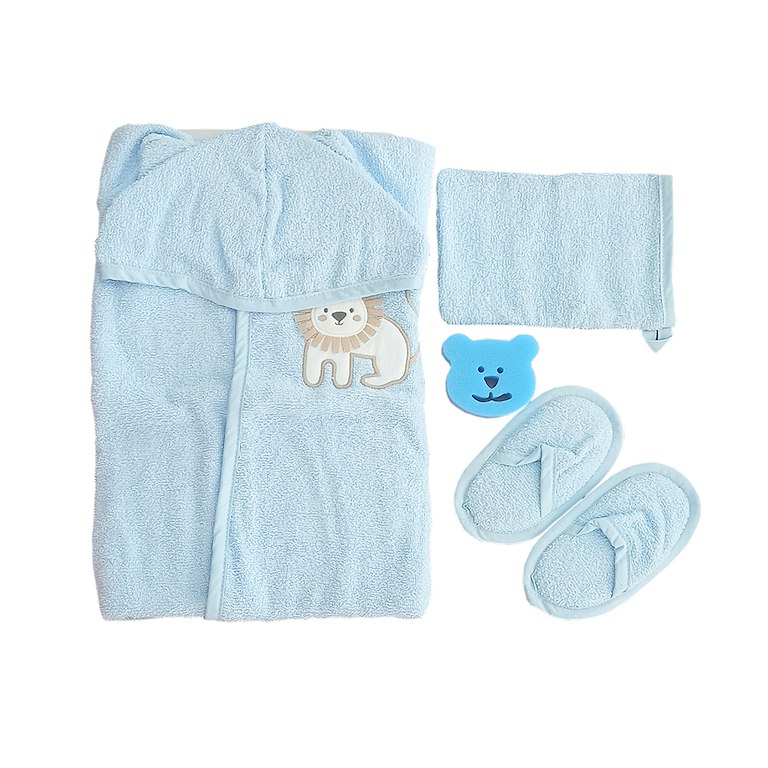 Bebekevi set za bebe dečake plava BD1430