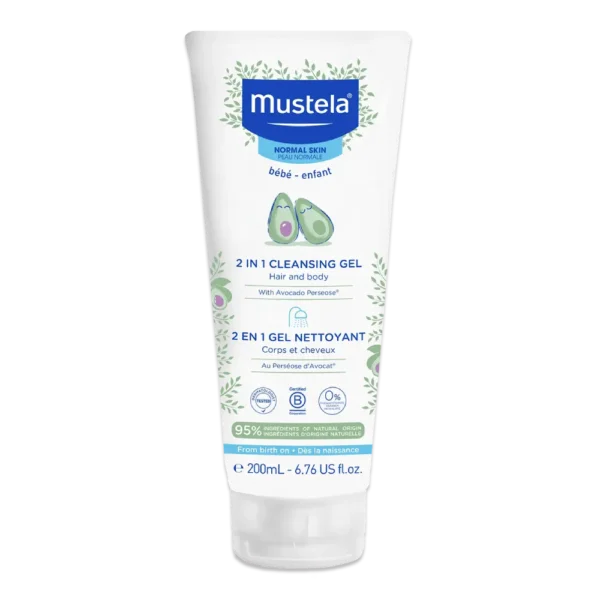 Mustela 2 in 1 Cleansing Gel