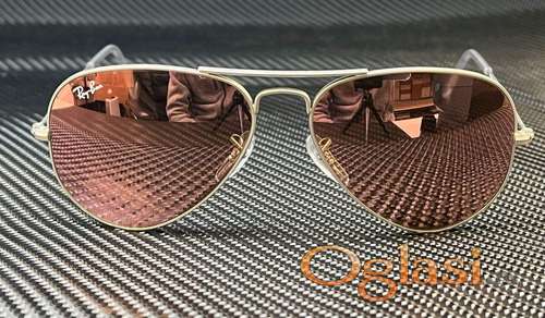 Ray Ban model RB3025 AVIATOR Velicina 58 Pink Mirror