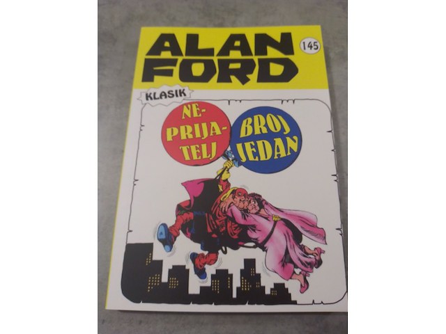 Alan Ford klasik broj 145: Neprijatelj broj jedan