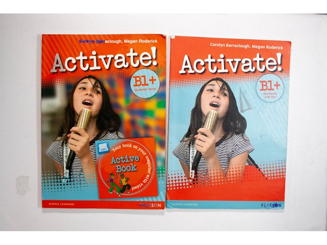 Engleski Activate B1,student`s book i workbook with key