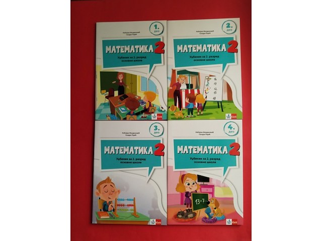 Matematika za 2. razred, Klett, NOVO!