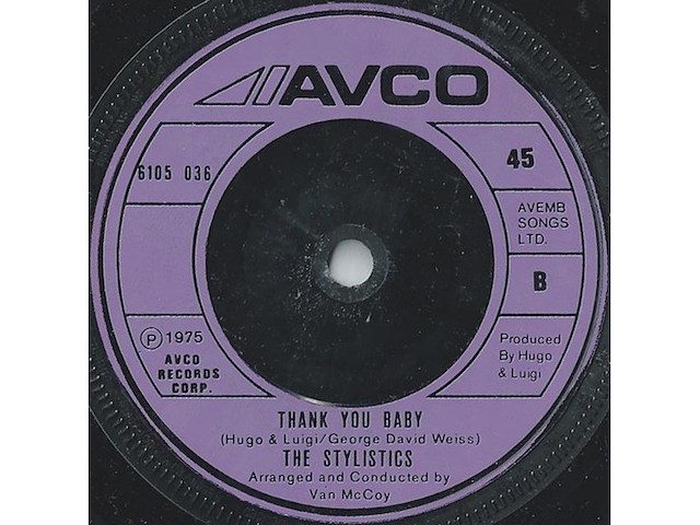 The Stylistics – Sing Baby Sing Vinyl, 7`, 45 RPM