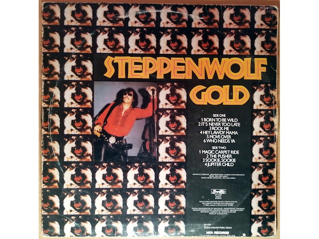 LP STEPPENWOLF - Gold (1981) 2. press, VG, vrlo dobra