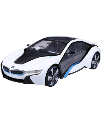 Rastar RC automobil za decu BMW i8 1:14 sa svetlom bel siv