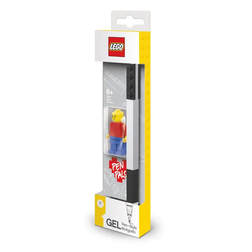 LEGO gel olovka 2.0 sa minifigurom, crna