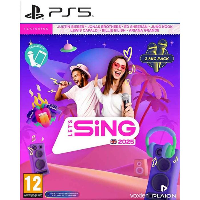 PS5 Let's Sing 2025 - Double Mic Bundle