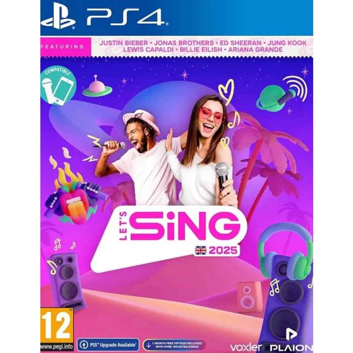 PS4 Let's Sing 2025