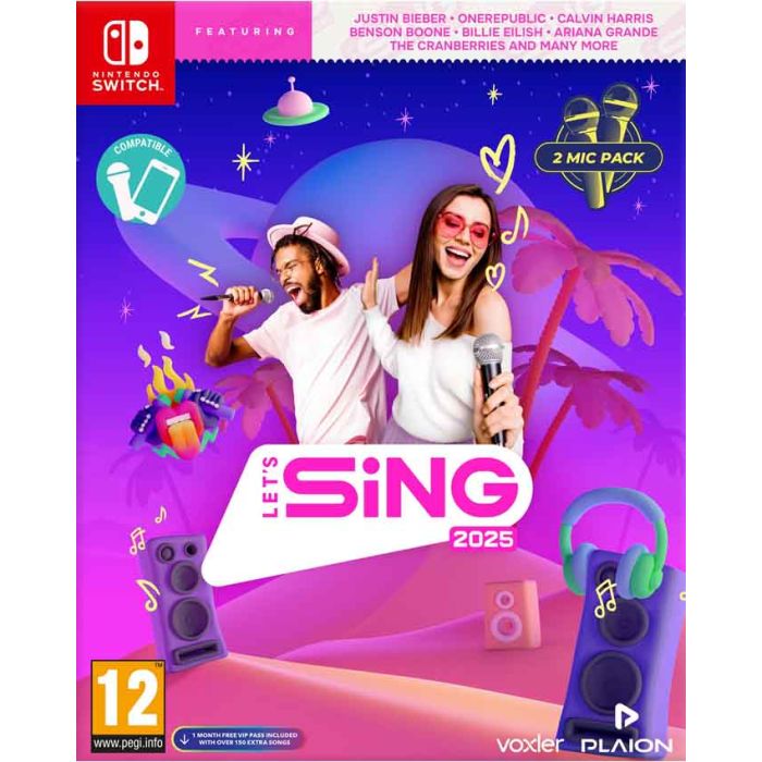 SWITCH Let's Sing 2025 - Double Mic Bundle