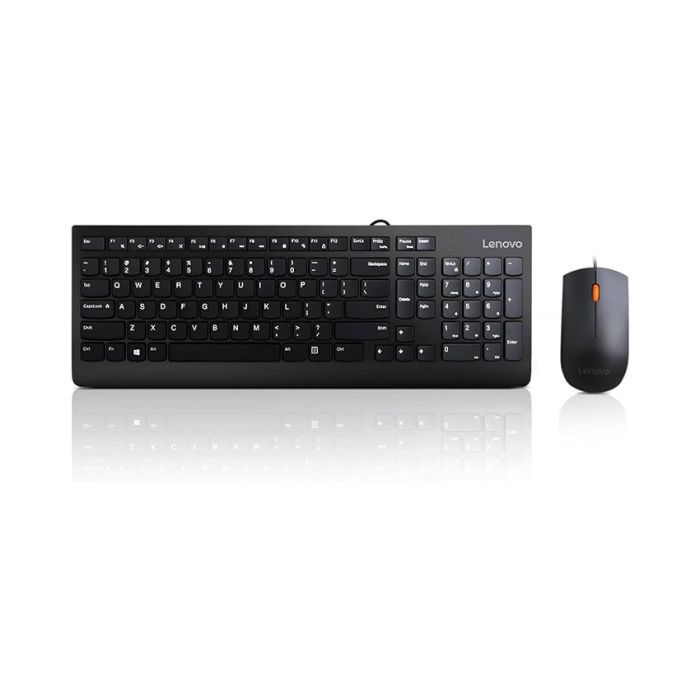 Tastatura + miš Lenovo 300 US Black