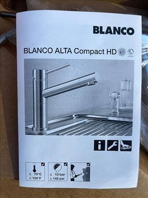 Slavina Blanco Alta Compact HD (Novo)