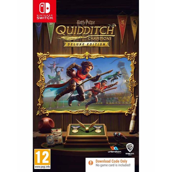 SWITCH Harry Potter Quidditch Champions - Deluxe Edition - code in a box