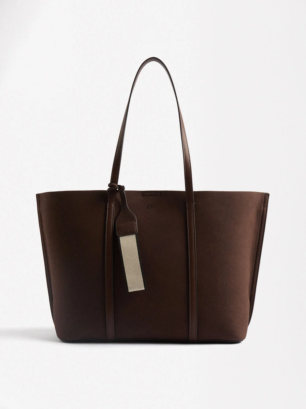 Leather Effect Shopper Bag