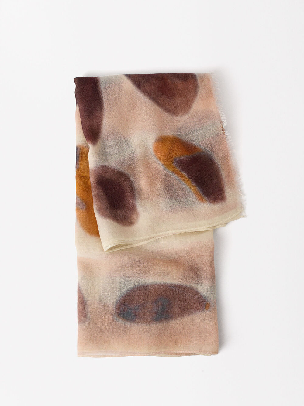 Printed Wool Scarf