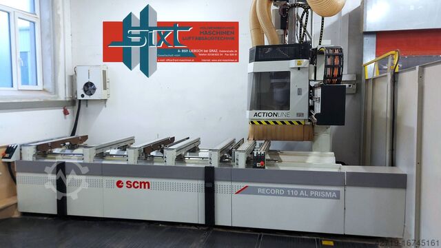 CNC machining centar
SCM CNC Record 110 AL TVN Prisma