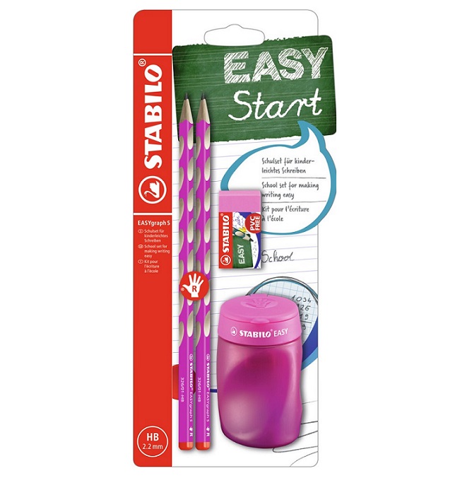 STABILO EASYgraph S School set za desnoruke – pink