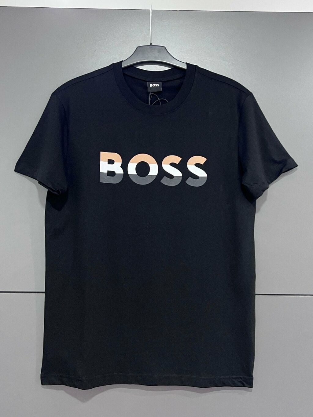 Men's T-shirt Hugo Boss, 2XL (EU 44), bоја - Crna