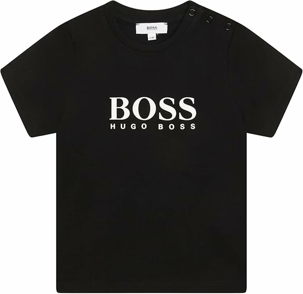 Men's T-shirt Hugo Boss, 2XL (EU 44), bоја - Crna