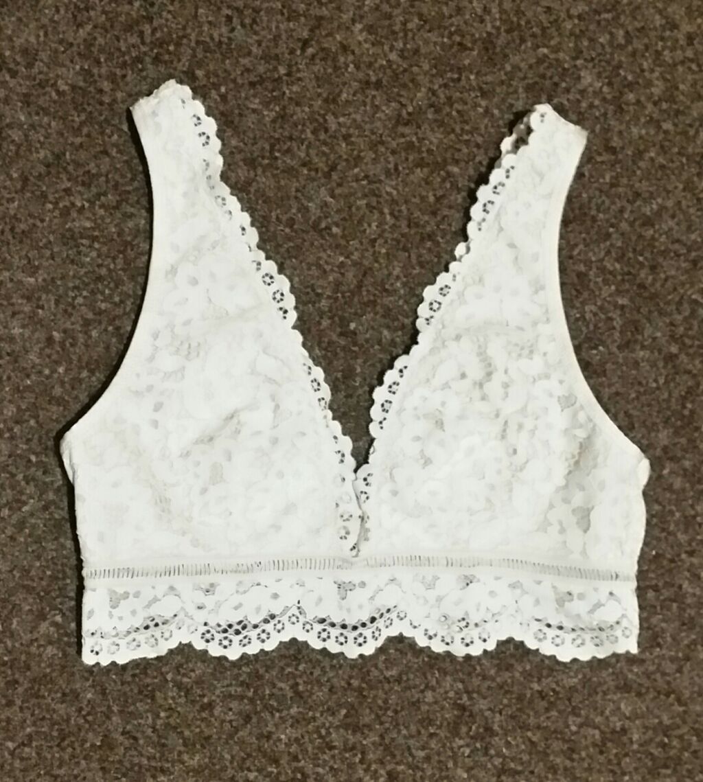 VictoriaS Secret, M (EU 38), S (EU 36), Pamuk, Jednobojni, bоја - Bela