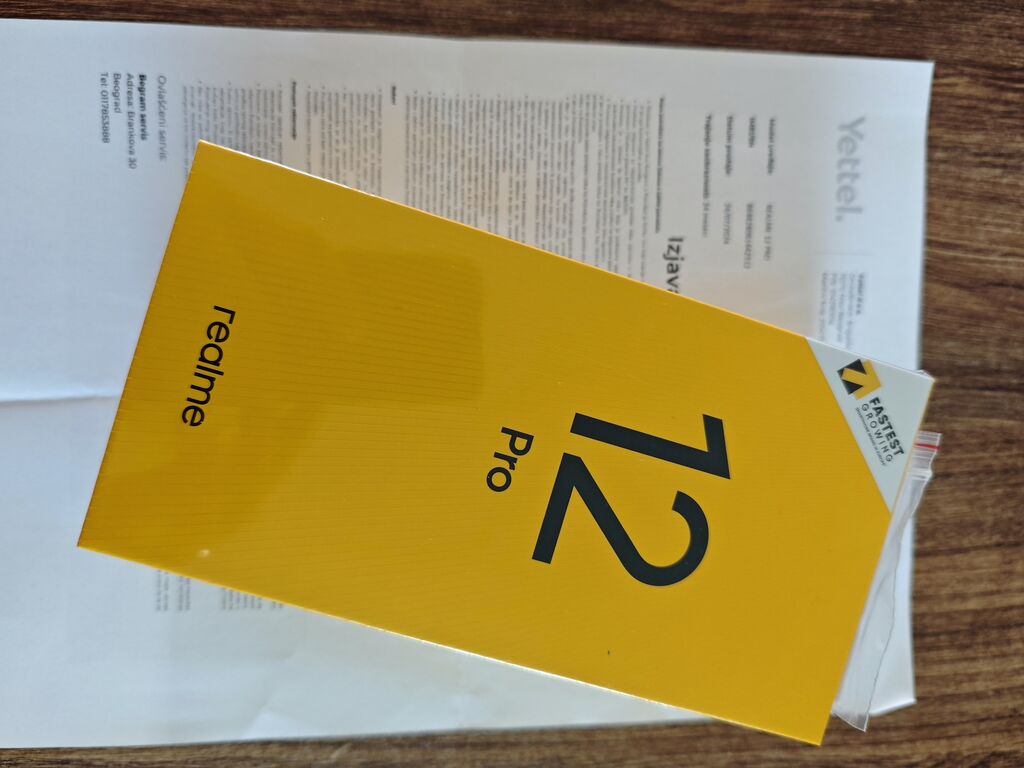 Realme 12 Pro, 256 GB, bоја - Bež, Garancija, Otisak prsta, Dual SIM