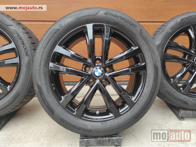 BMW Alu felne 5x112 17"+Gume Hankook Letnje 205 55 17+Senzori