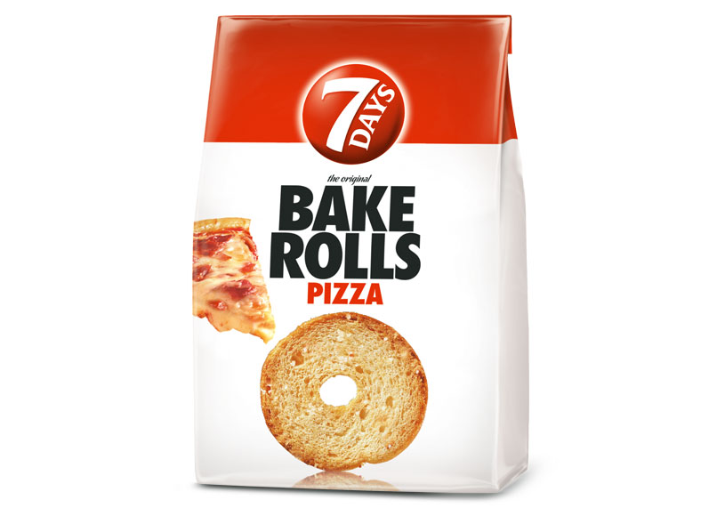 7DAYS BAKE ROLLS PIZZA 150G