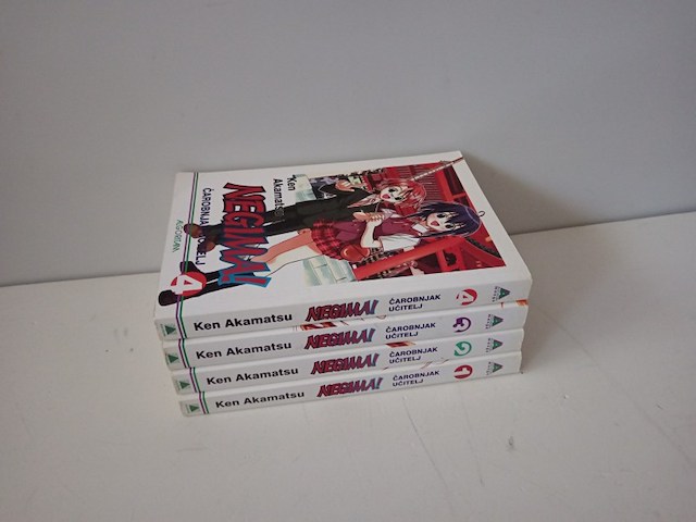 Negima - Ken Akamatsu 1,2,3,4