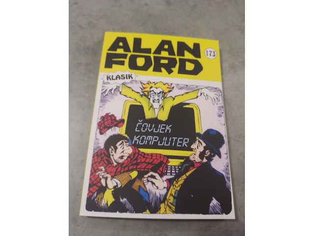 Alan Ford klasik broj 173: Čovjek kompjuter