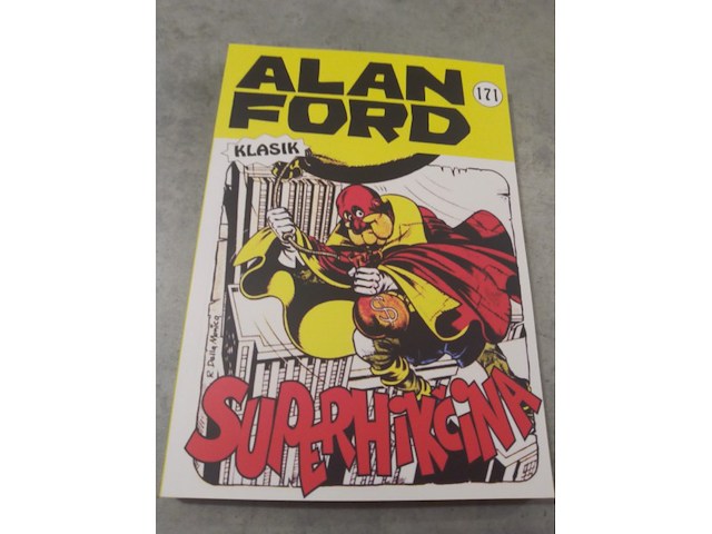 Alan Ford klasik broj 171: Superhikčina