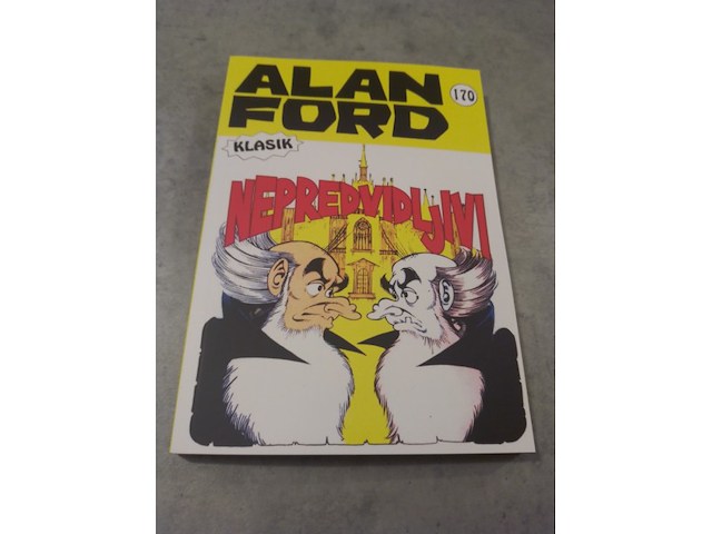 Alan Ford klasik broj 170: Nepredvidljivi