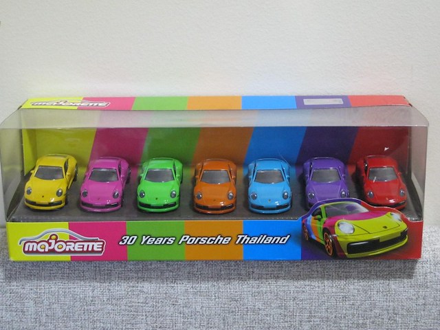 majorette porsche set