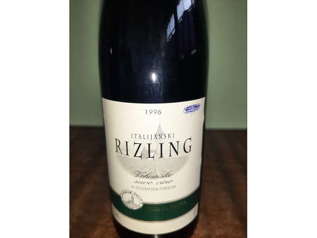 Italijanski Rizling 0,75, 1996