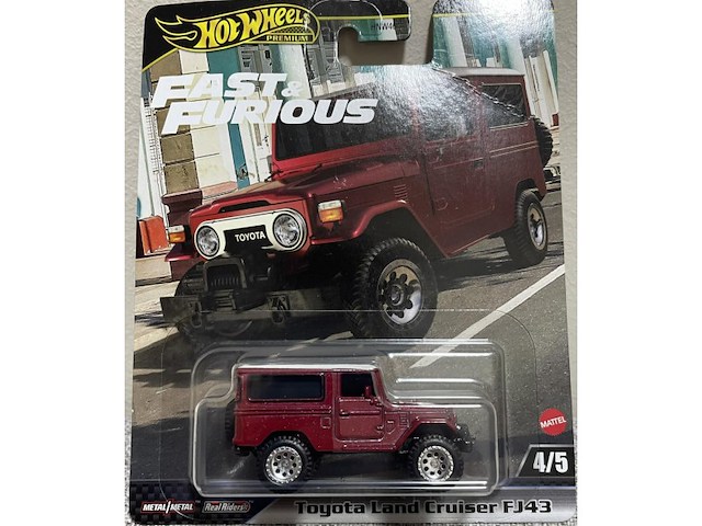 hot wheels toyota land cruiser FJ40