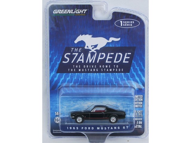 1:64 greenlight ford mustang `65 GT