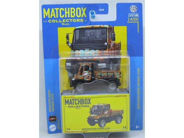 matchbox mercedes unimog U300