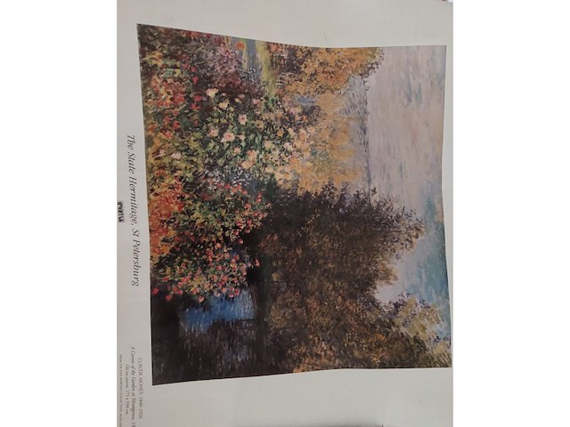 Poster iz Ermitraza Claude Monet