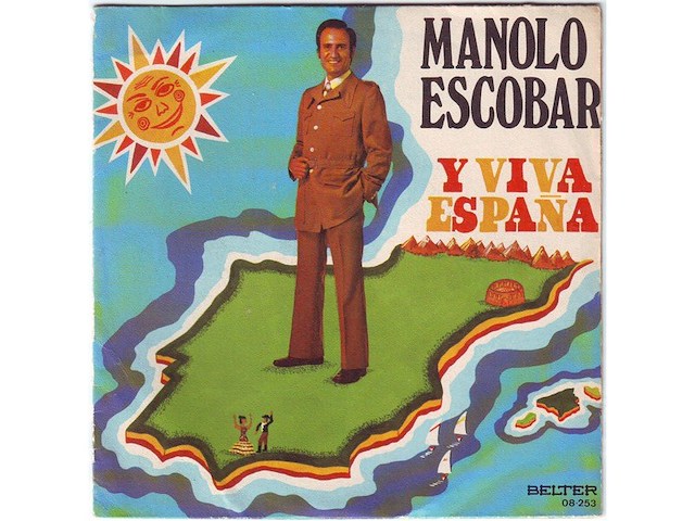 Manolo Escobar – Y Viva España Vinyl, 7`, 45 RPM