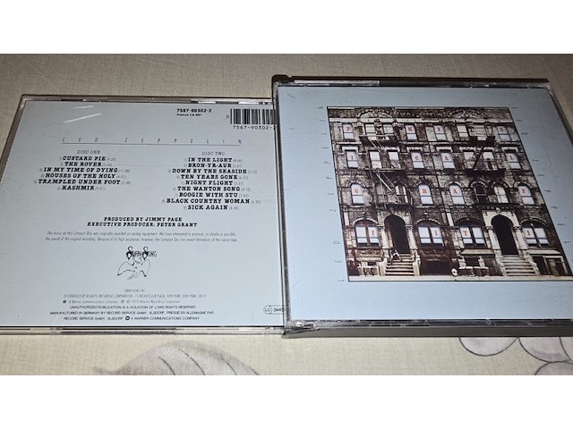 Led Zeppelin - Physical graffiti 2CDa , ORIGINAL