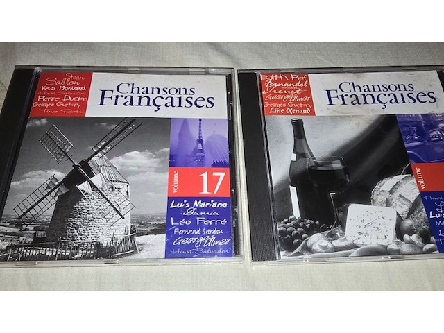 VA - Chansons francaises Vol. 7 &; 17 2CDa , ORIGINAL