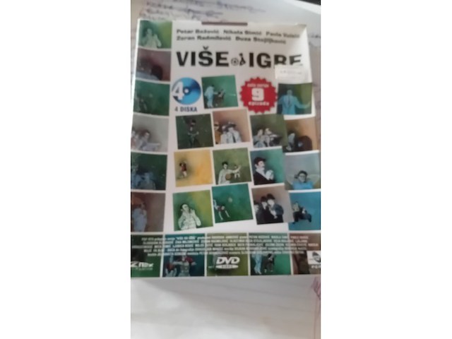 Vise od igre - serija- 4CD -NOVO