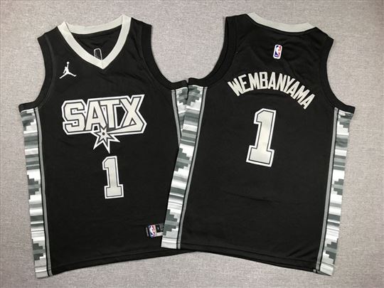 Victor Wembanyama San Antonio Spurs decijii dres