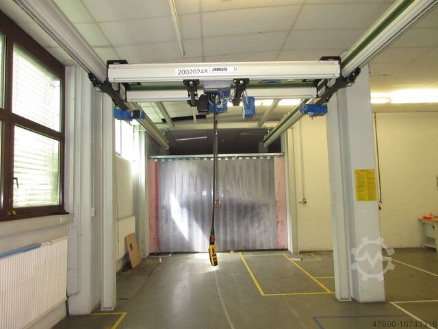 Crane Canopy Crane Indoor Crane Crane Runway Radio
ABUS Portalkran Hallenkran Stahlbau 2t ABUS GM6 Kettenzug 2t 2000Kg 14,5x4m