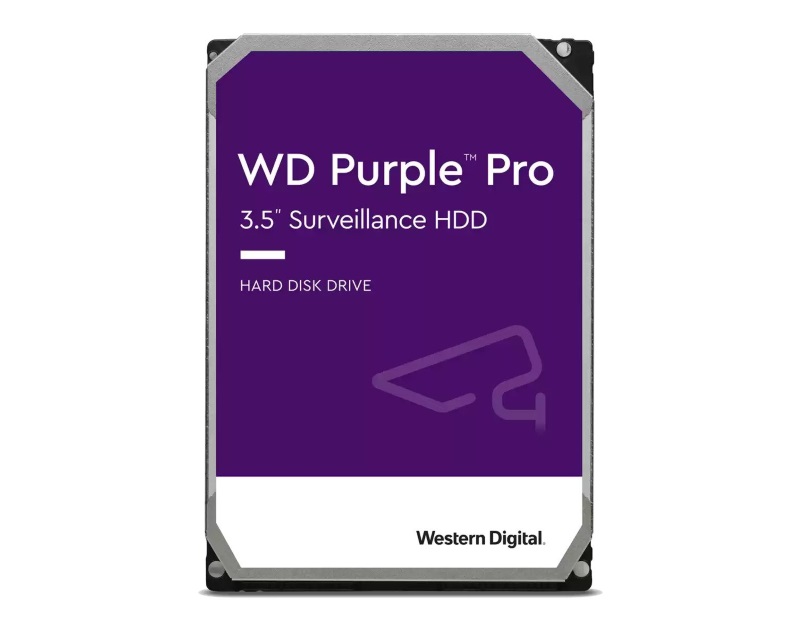 WD 12TB 3.5″ SATA III 256MB 7200rpm WD121PURP Purple Pro hard disk