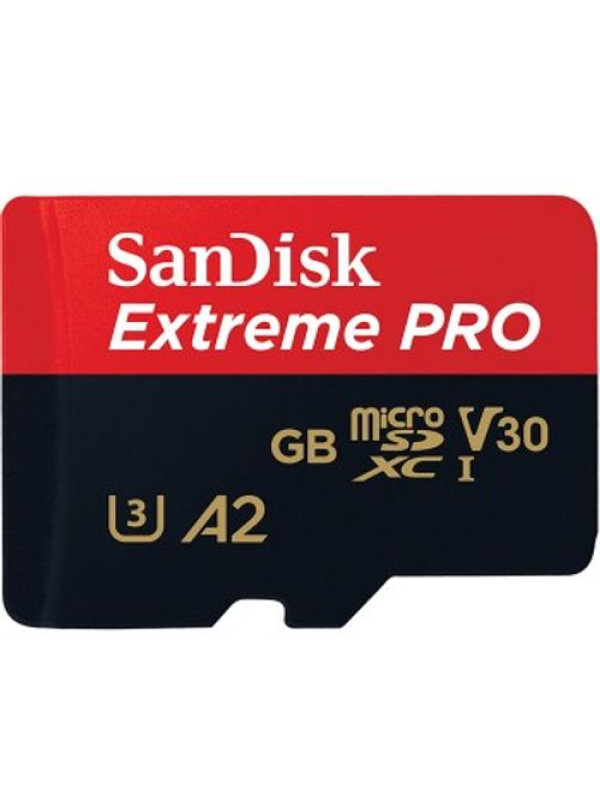 SanDisk SDXC 256GB Micro Extreme Pro 200MB/s A2 C10 V30 UHS-I US+Ad