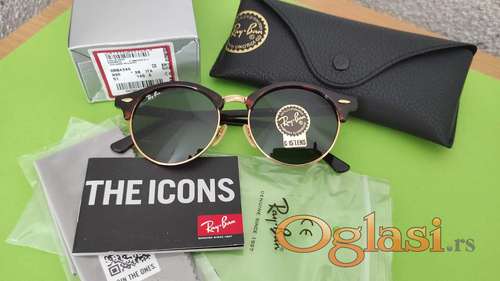 Ray-Ban Clubround Tortoise RB4246 990 sunčane naočare