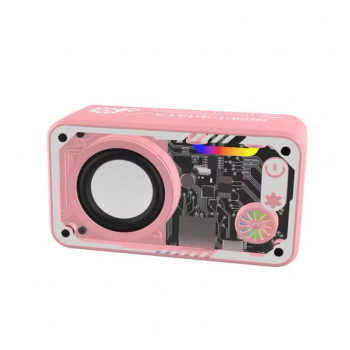 Bluetooth zvucnik V1 BT 5.3 pink