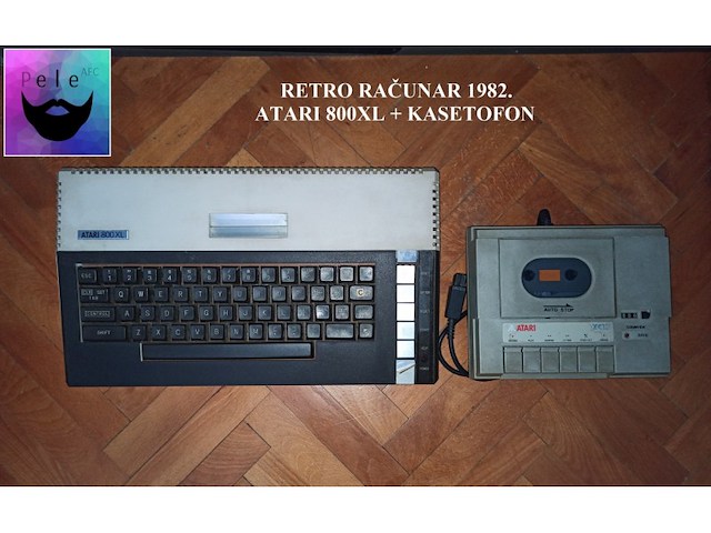 Atari racunar 800XL + XC12 kasetofon - TOP PONUDA